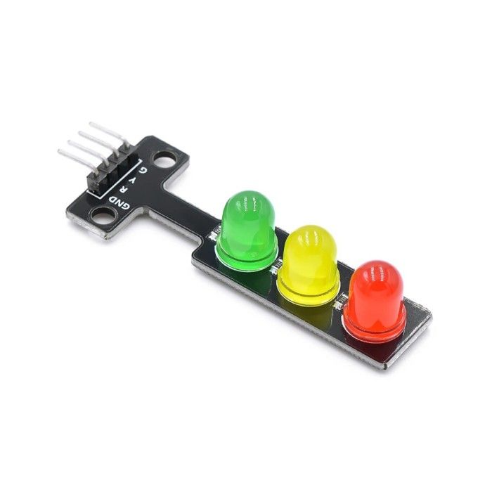 LED LAMPU LALU LINTAS TRAFFIC LIGHT MODUL 5V 8MM R-Y-G ARDUINO | Lazada ...