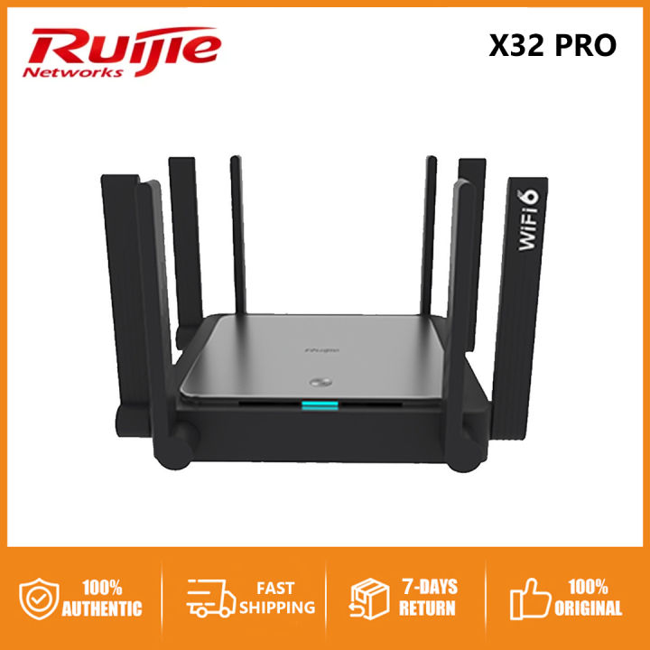 Original Ruijie X32 PRO AX 3200 WiFi 6 High-speed Dual Band 5G Wireless Gigabit Mesh Router ...