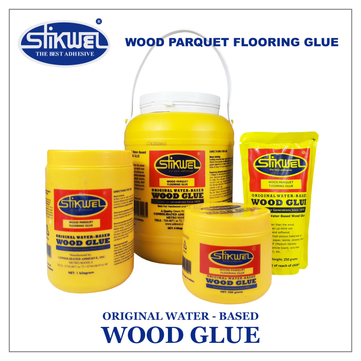 Stikwel Adhesive Wood Parquet Flooring Glue Water Based Wood Glue ...