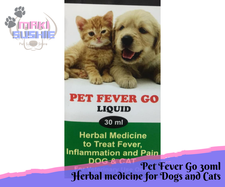 Pet Fever Go 30ml Herbal Medicine for Dogs and Cats | Lazada PH