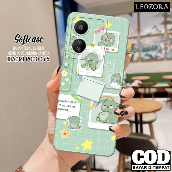 Ini Case Casing Hp Poco C65 Terbaru - Softcase Silikon Hp Poco C65 ...