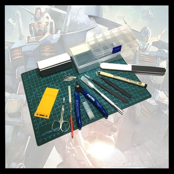 Gunpla Basic Tool Set / Gundam Beginner Tool Set Utility Knife Cutting ...