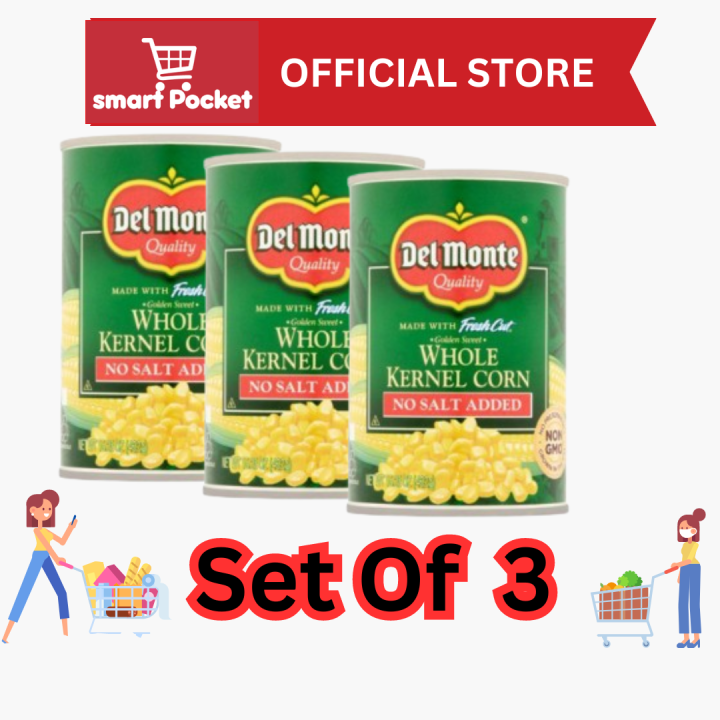 DEL MONTE CORN WHOLE IMPORTED 15OZ | Lazada PH