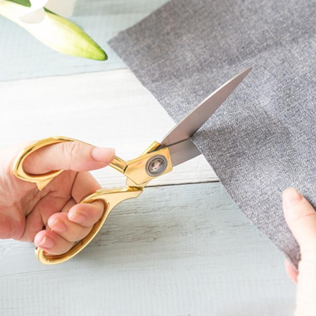 ส่งฟรี กรรไกรสแตนเลสตัดผ้าด้ามทอง (Senior tailor scissors ) มีบริการ ...