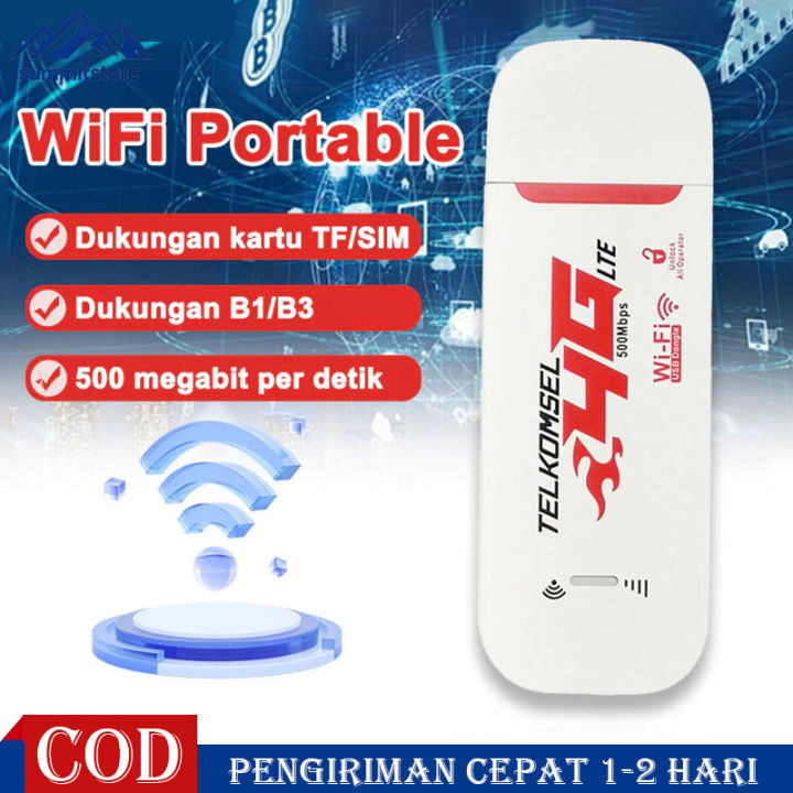 Modem Wifi Mifi 4G LTE Modem USB 500mbps Unlock Xidol K5188 Portable Mobile Modem Wifi 4G/5G ...