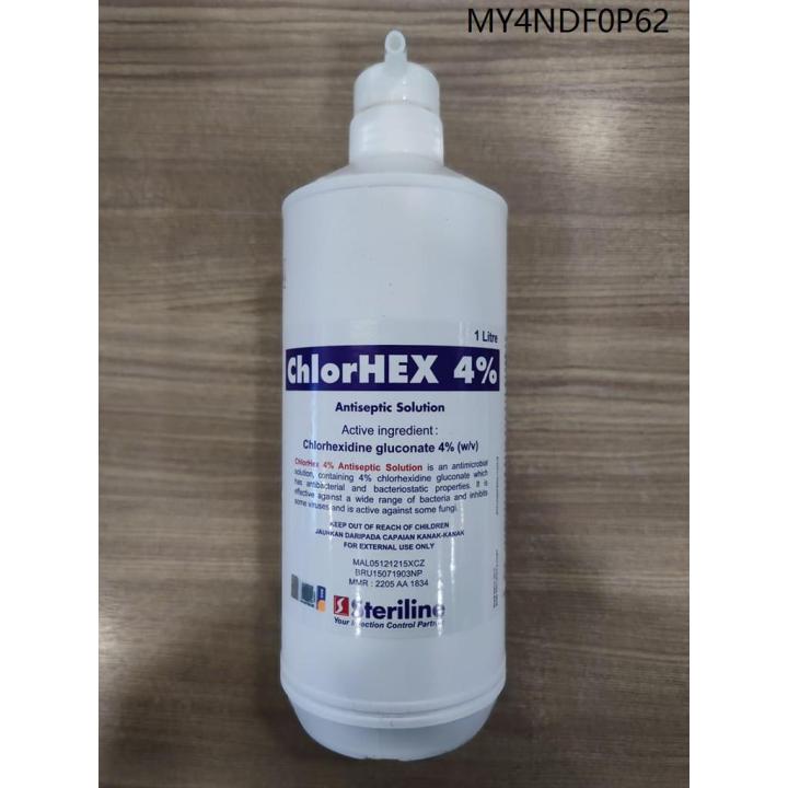 Steriline Chlorhex 4 5 Chlorhexidine Gluconate Antiseptic Solution 1L ...
