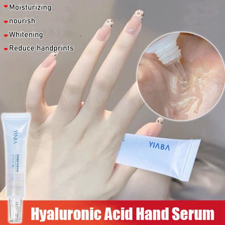 【Ready Stock】 YINBA Hyaluronic Acid Hand Serum Moisturizing and anti ...