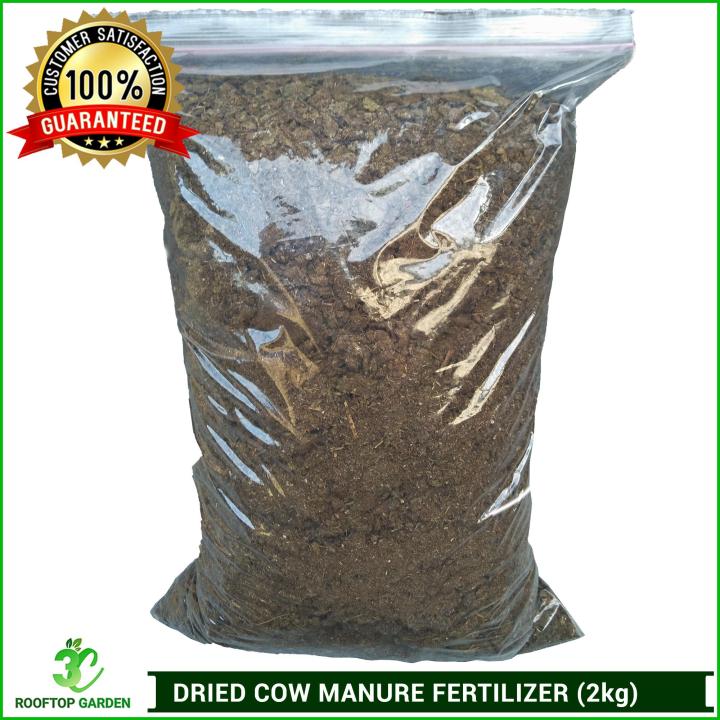 Premium Dried Cow Manure Organic Fertilizer (2kg) | Lazada PH