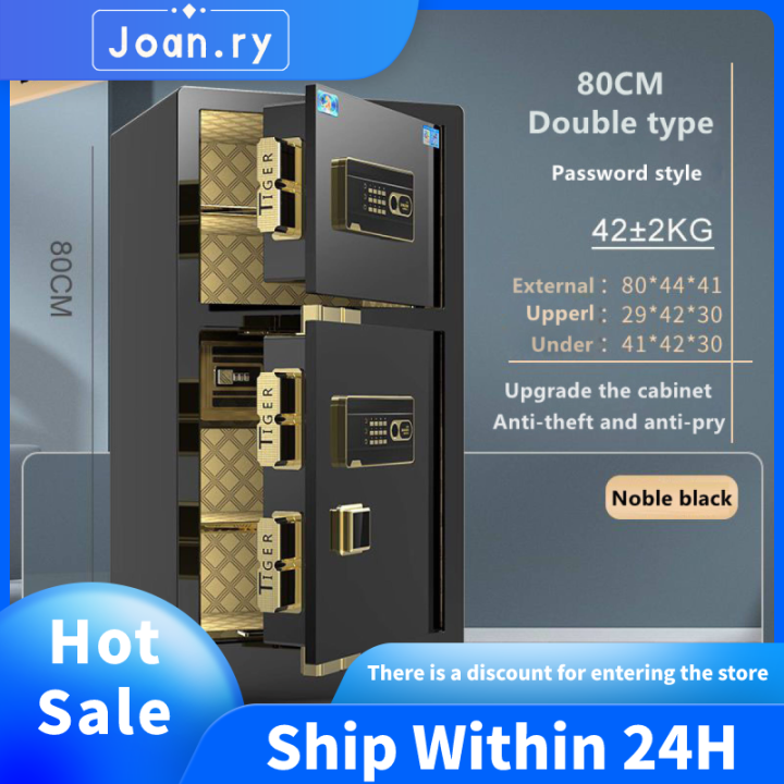 45 60 80cm double door safe Large household fingerprint office safe box ...