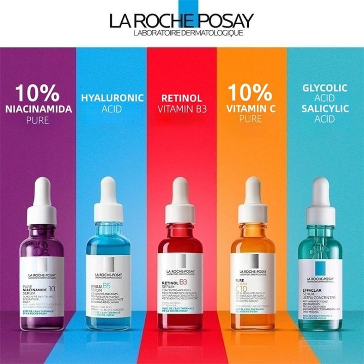 La Roche Posay Pure Vitamin C10 Serum | Anti-Wrinkle Antioxidant Serum ...