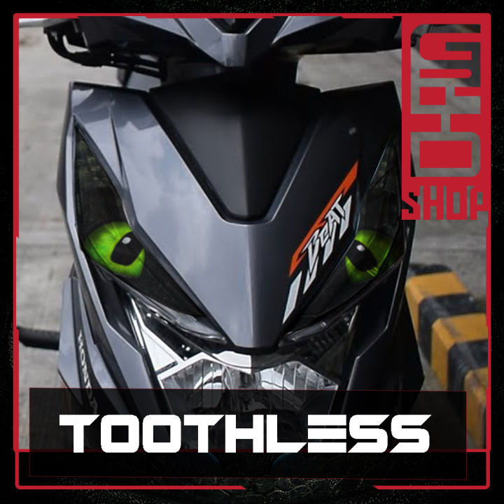 Toothless Winker Eye for Honda Beat Fi | Lazada PH