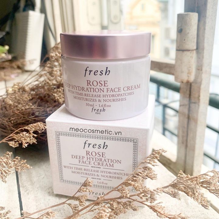 Fresh Rose Deep Hydration Face Cream Skincare 50ml - Ship From Hong ...
