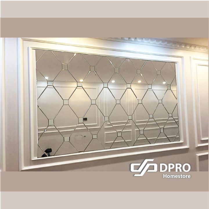 Hexagon Mirror Deco Wall Mirror Cermin Dinding Wall Mirror Hexagon Wall ...