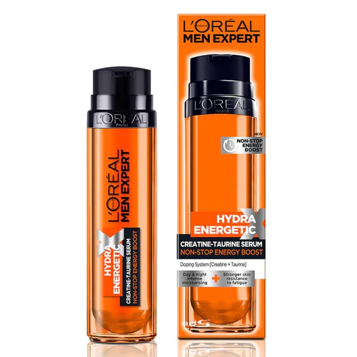 L'OREAL PARIS Men Expert Hydra Energetic X Creatine Taurine Serum 50ml ...