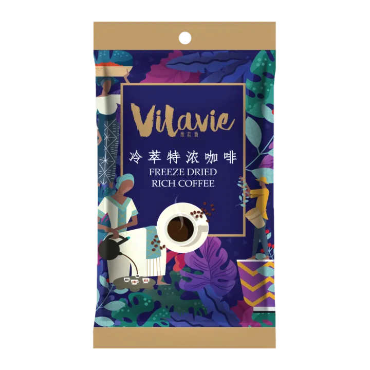 Vilavie Freeze Dried Rich Coffee, 30g x 3's | Lazada