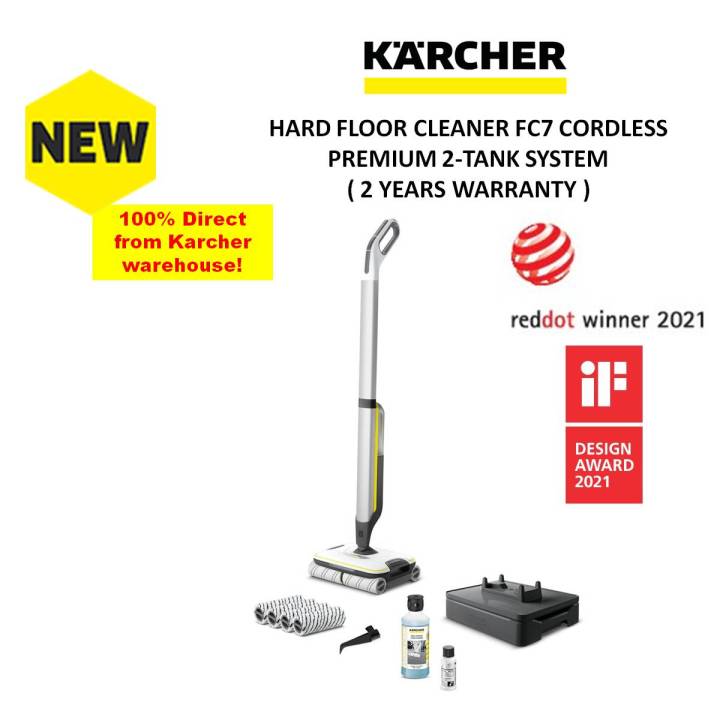 Karcher Hard Floor Cordless Cleaner FC 7 Premium with LED light ...