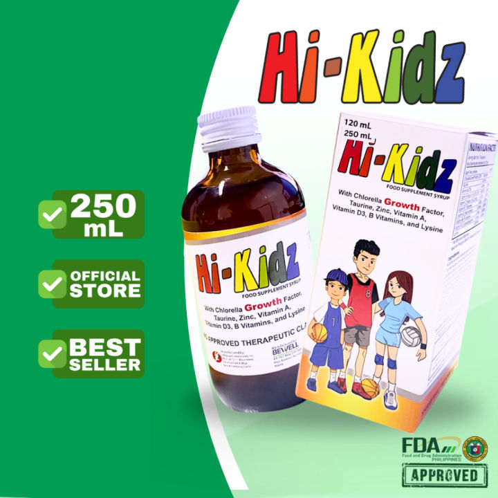 Hi-Kidz Multivitamins For Kid's Growth And Development bottle Syrup ...