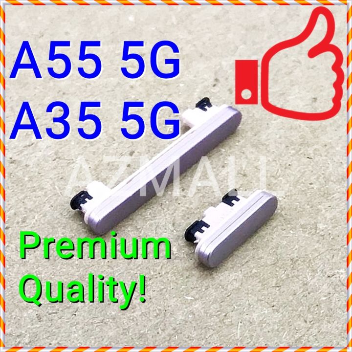 (4 Colors) NEW ORI On /Off Power Volume Side Buttons Set for Samsung ...