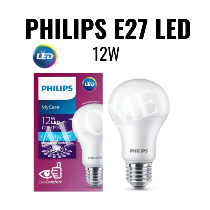 Philips LED Bulb E27 12W MyCare | Lazada Singapore