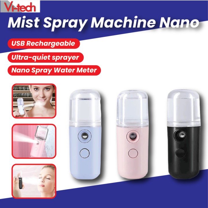 🇲🇾30ML USB Sanitizer Spray Machine Nano Antivirus Disinfectant Mist ...