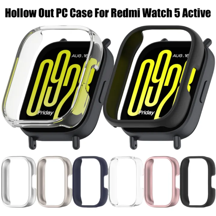 Casing PC กลวงออกสำหรับนาฬิกา Redmi 5 Active/5 Lite เคสปกป้องป้องกันทุก ...