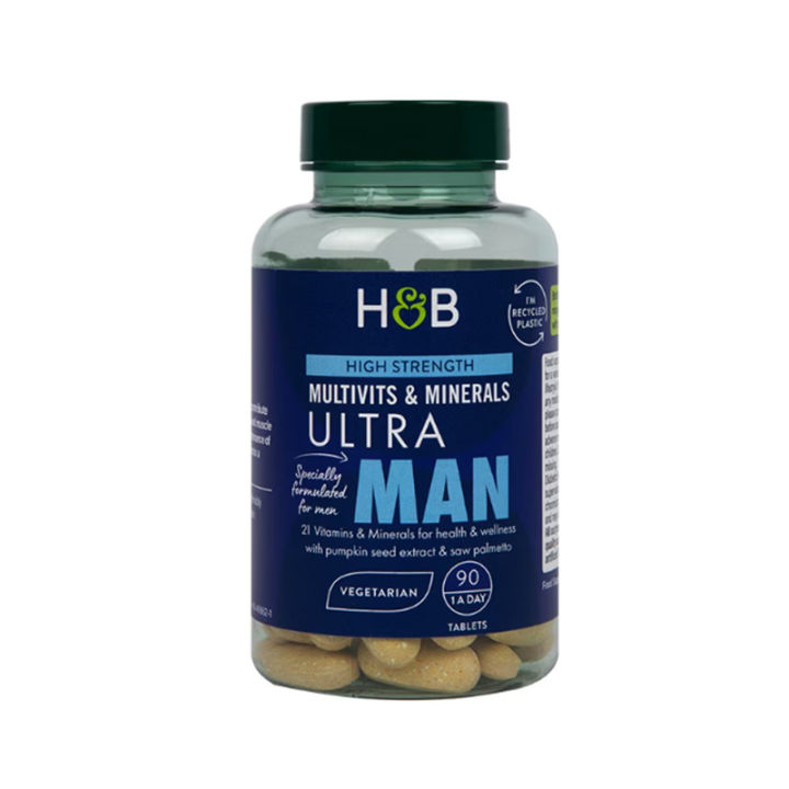 HB Holland & Barrett ULTRAMAN Men's Multivitamin Complex with Multiple ...