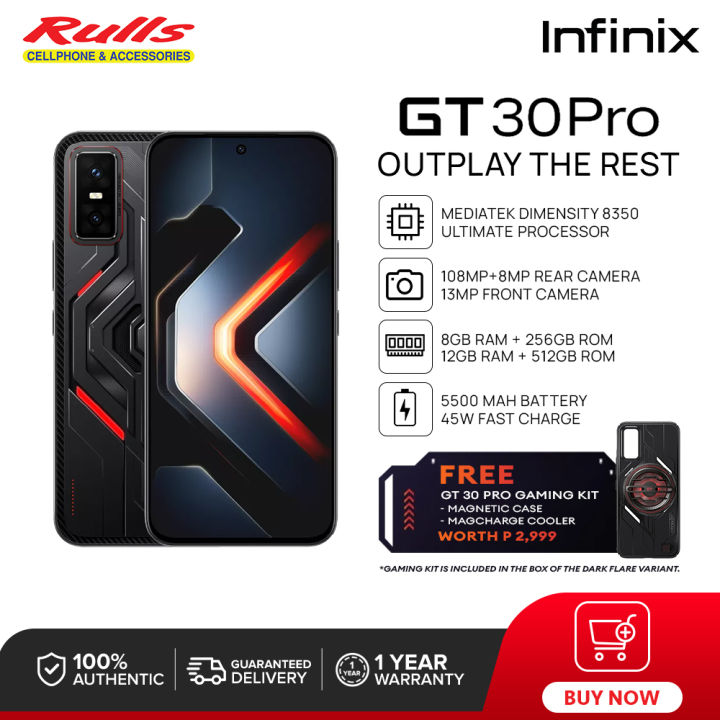 Infinix GT 30 Pro Smartphone | 12GB+512GB | Dimensity 8350 Ultimate 5 ...
