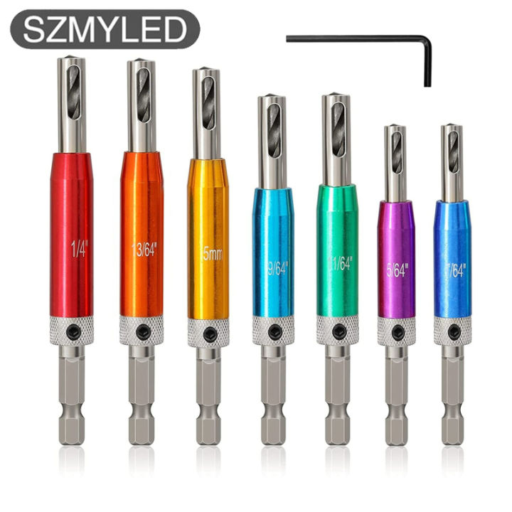 7pcs Centering Drill Bit Self Centering Drill Bit With 7 Drill Bits