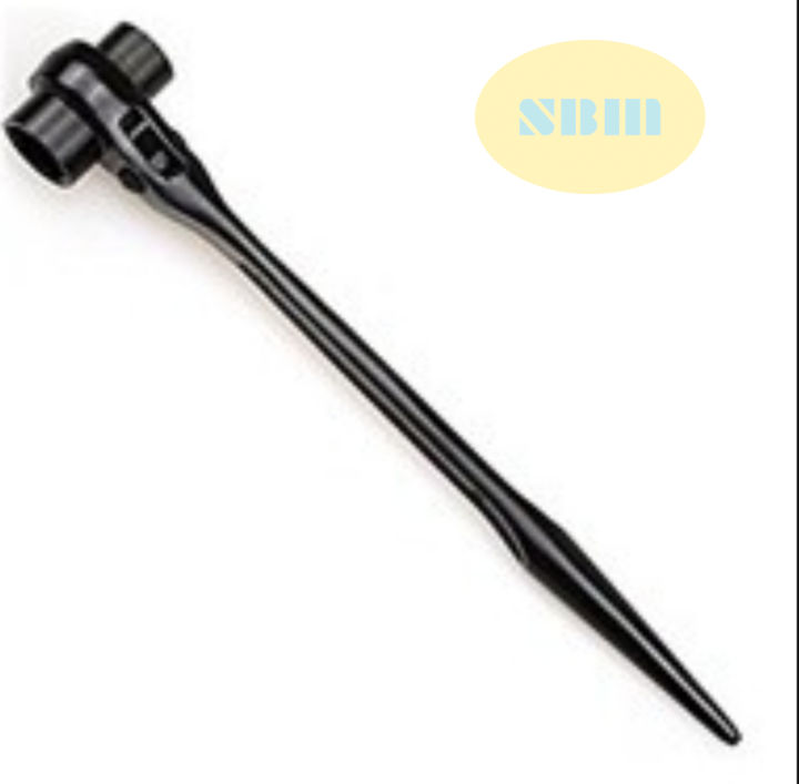 [SBM] 17MM X 21MM DOUBLE SOCKET RATCHET WRENCH SCAFFOLD RATCHET SPANNER ...