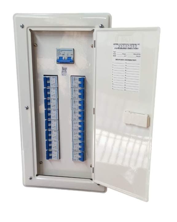 Panel Board for Miniature Circuit Breaker Metal 2 Pole Main and 16 ... Panel Board for Miniature Circuit Breaker Metal 2 Pole Main and 16 ...