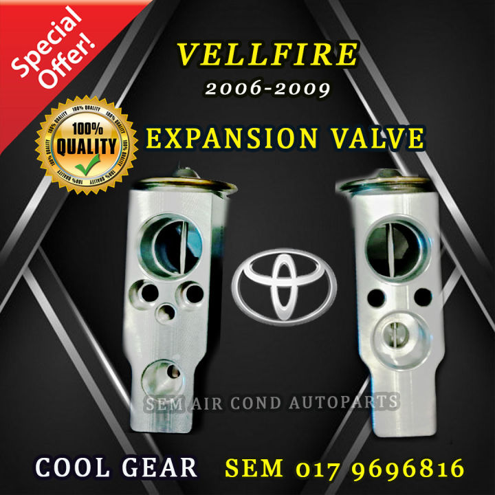 TOYOTA VELLFIRE ANH20 2006-2009 YEAR COOL GEAR FRONT EXPENSION VALVE (CAR AIRCOND SYSTEM ...