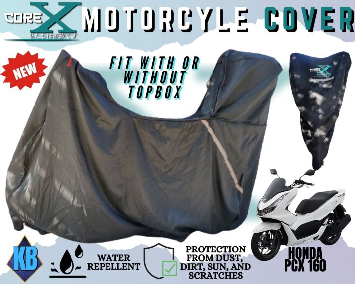 Motorcycle Cover CORE-X : HONDA PCX 160 - Waterproof & Convertible With ...