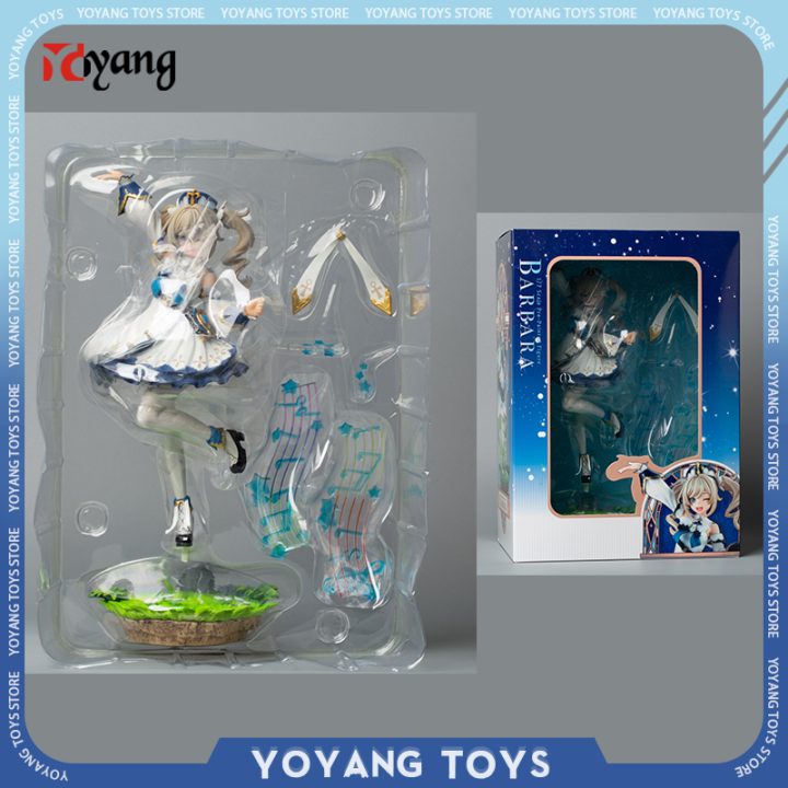 Betterservice 21cm Genshin Impact Anime Figure Barbara Action Figurine ...