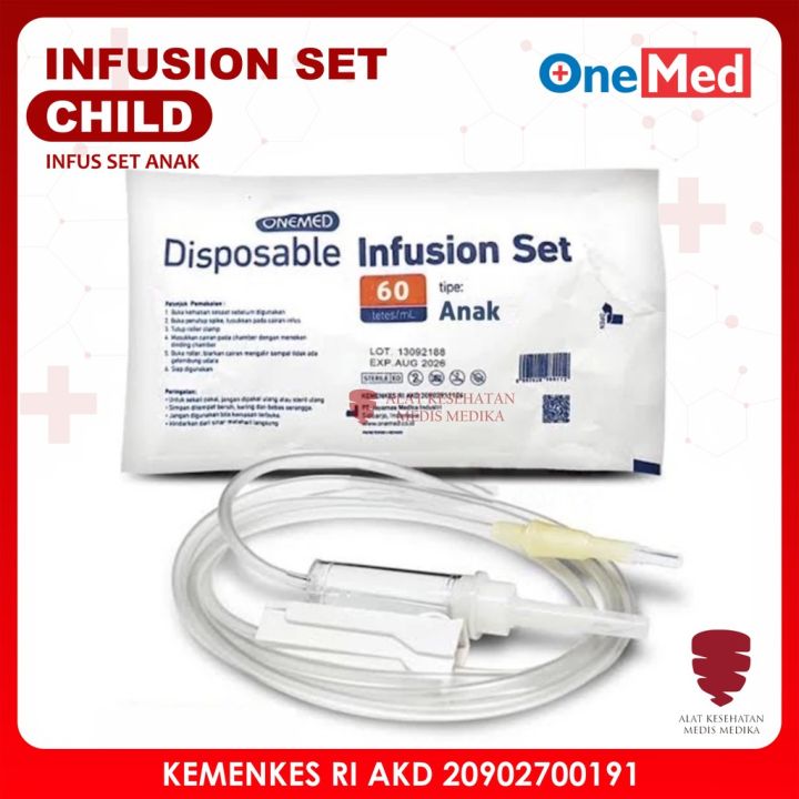 Infus Set Anak Onemed Peralatan Perawatan Rumah Sakit Emergency Alat ...