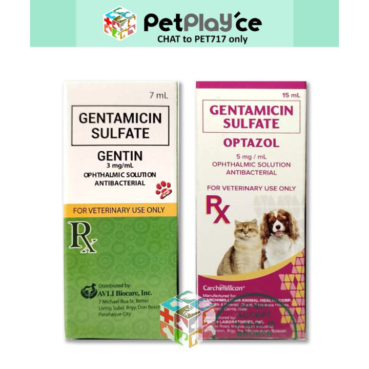 Gentin Eye Drops 7ml / Optazol Gentamicin Sulfate Eye Drop 15ml Liquid ...