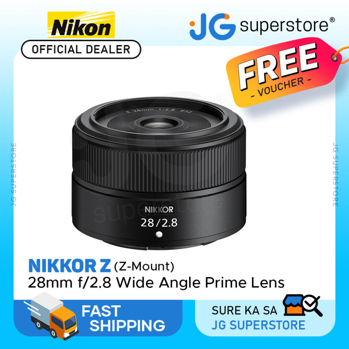 Nikon NIKKOR Z Series 28mm f/2.8 S AF FX Full Frame Wide Angle Prime ...