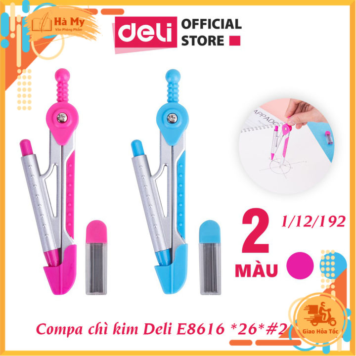 Compa Học Sinh chì kim Deli E8616 | Lazada.vn