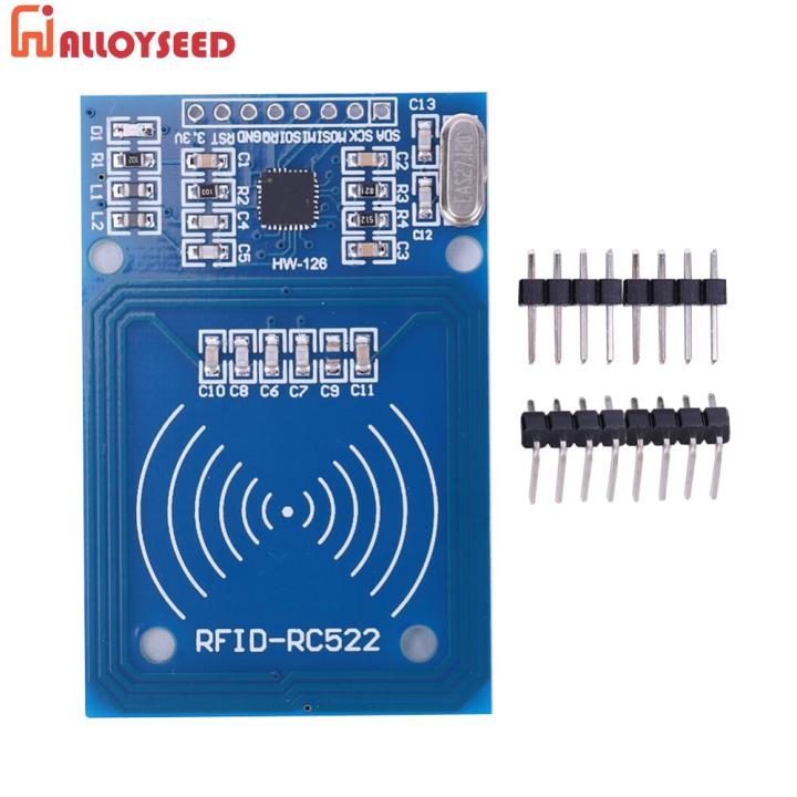 Rc522 Rfid Kit S50 Blank Card Mifare Rf Key Ring Ic Card Sensor Module Rfid Card Reader Module