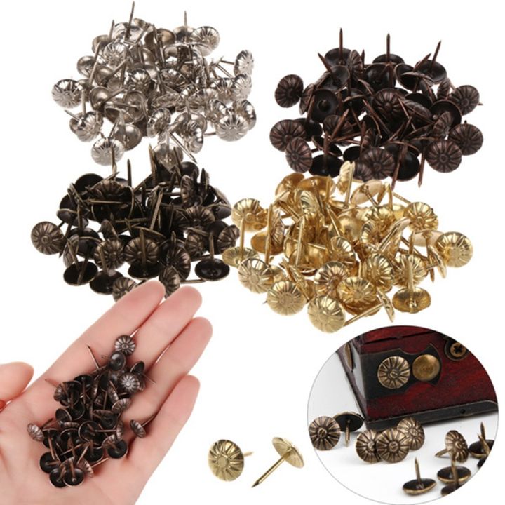 AXW9994 11X16Mm 100Pcs/300pcs Chrysanthemum Woodwork Tool Upholstery ...