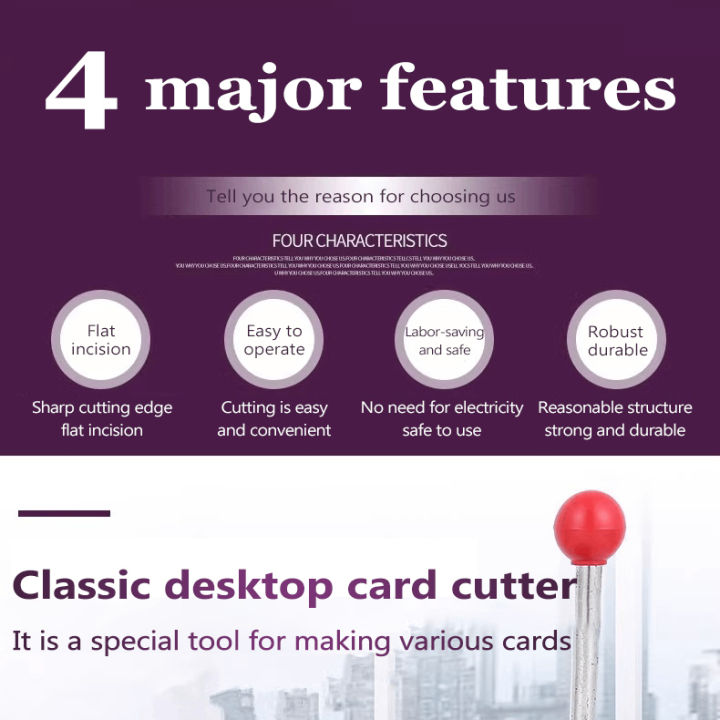 PVC Card Die Cutting Knife DIY Rounded Corner Heavy Duty Die Cutting ...