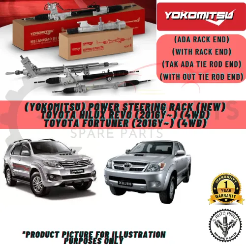 TOYOTA HILUX REVO (2016Y~) (4WD) / TOYOTA FORTUNER (2016Y~) (4WD) POWER ...