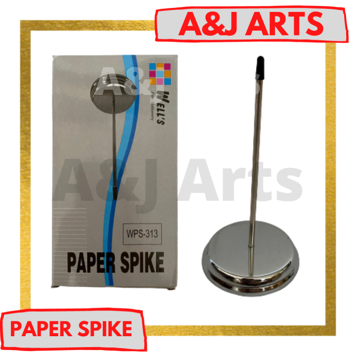 Paper Spike Metal File Receipts Bills Invoices Paper Spear Paper Fork ...