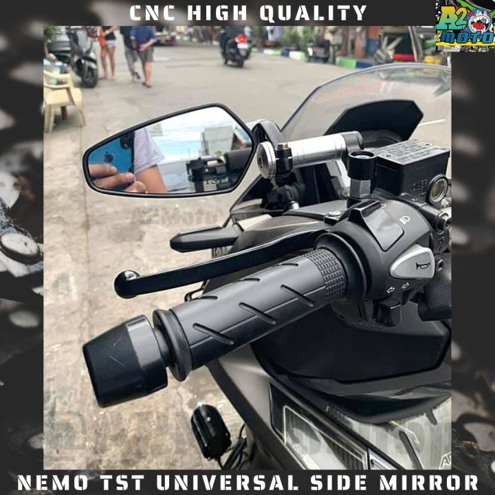 SEC NEMO TST Universal Side Mirror Bar END NMAX AEROX ADV PCX CLICK ...