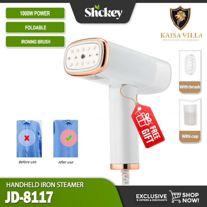 SCHKEY l KAISA JD-8117 / JD-8118 Handheld Iron Steamer w/ FREE | Lazada PH