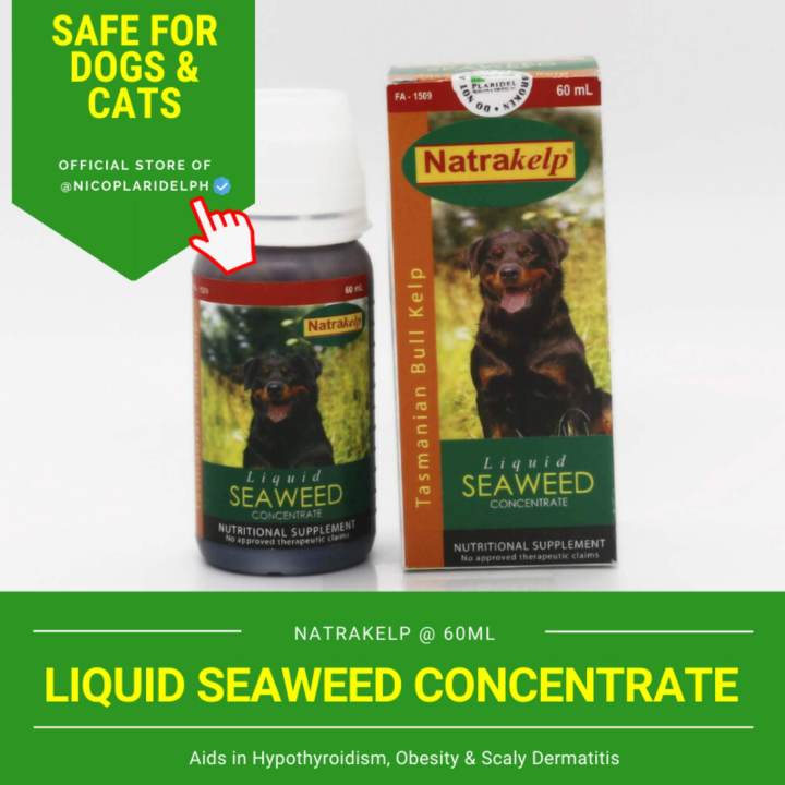 Natrakelp Liquid Seaweed Concentrate for Hypothyroidism, Obesity ...