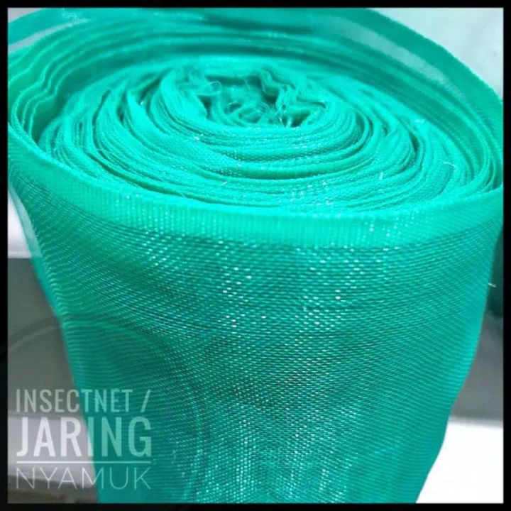 INSECT NET JARING ANTI SERANGGA HIJAU LEBAR 1M - PERMETER ECERAN ...