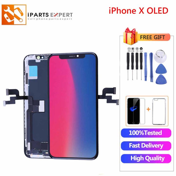 IPARTSEXPERT Original LCD For iphone X XS XR iPhone Xs Max 11 12 13 14 Pro Max Mini OLED LCD ...