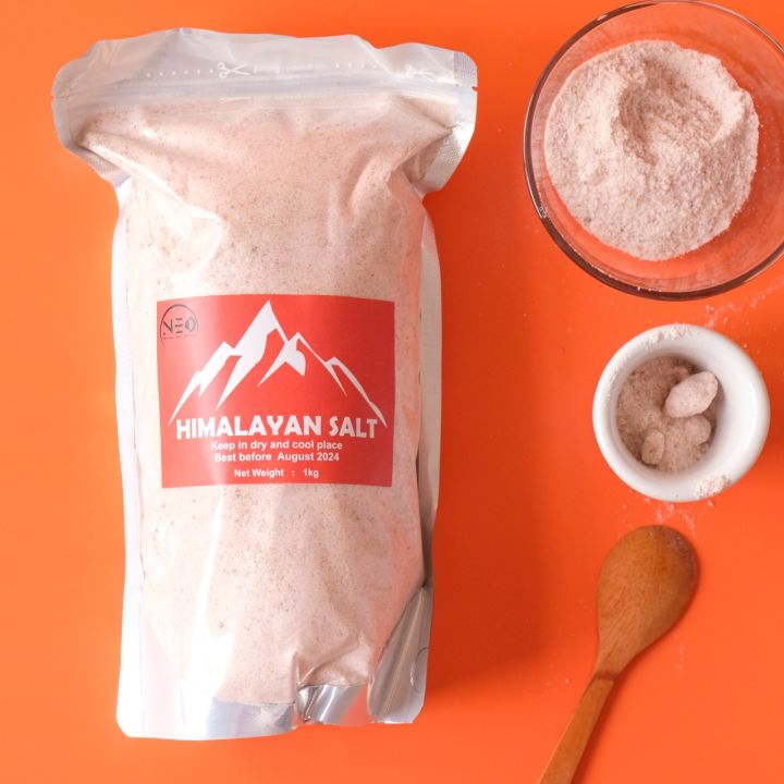 Garam Himalaya 1kg / Pink Himalayan Salt - Fine Grade / Garam Himalaya ...