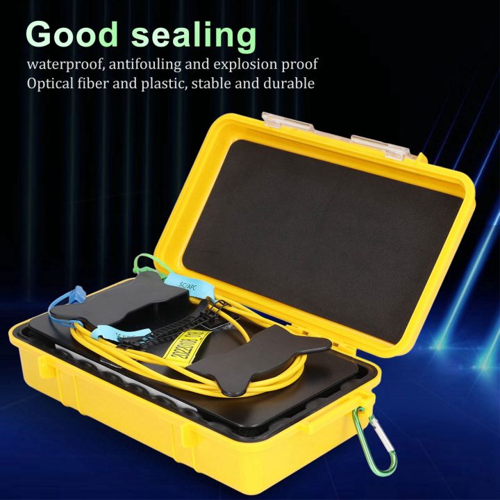 OTDR Launch Cable Box Fiber Test Extension Cord Single Mode 2000 Meter ...