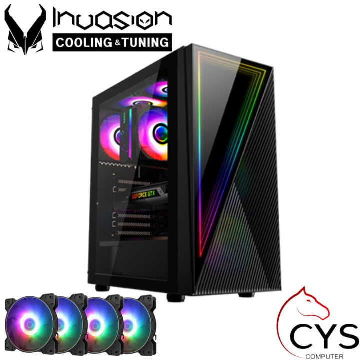 INVASION IM-200 TG ATX CASING | Lazada